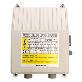 Capacitor & Borehole Pump Starter Box for Franklin Submersible Motors